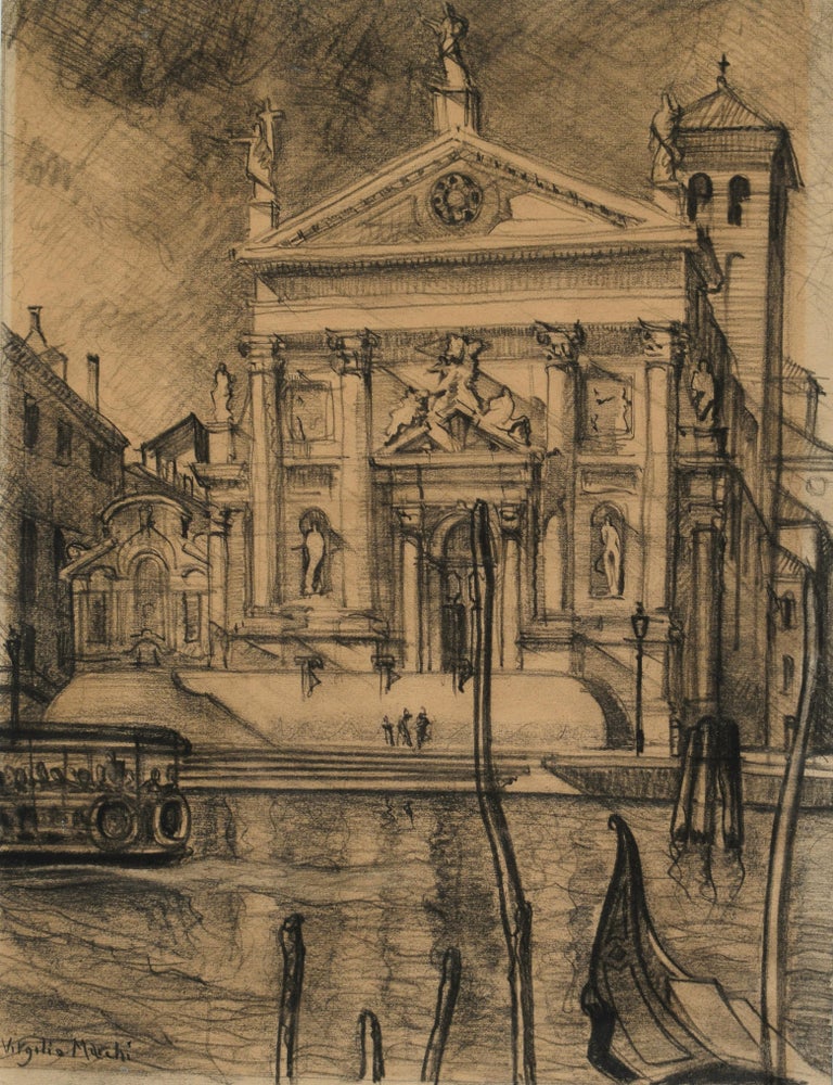 Virgilio Marchi - Project for a new mobility in Venice For Sale at 1stDibs