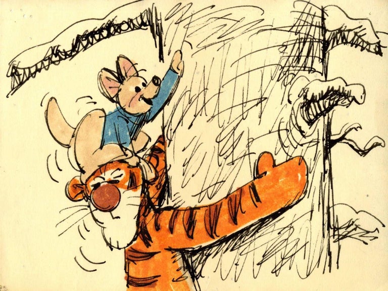 Walt Disney Studio Artists - Winnie the Pooh and Tigger Too, Original ...