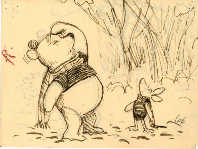 Walt Disney Studio Artists - Winnie the Pooh and Tigger Too, Original ...