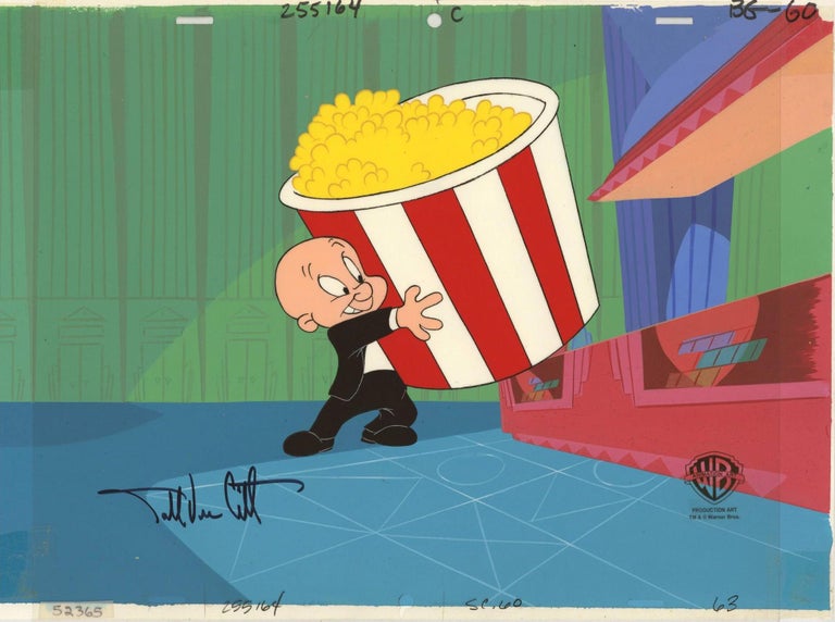 Darrell Van Citters - Looney Tunes Original Production Cel: Elmer For ...