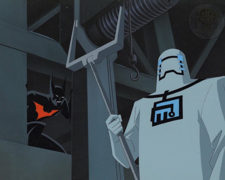 DC Comics Studio Artists - Batman Beyond Production Cel on Background ...