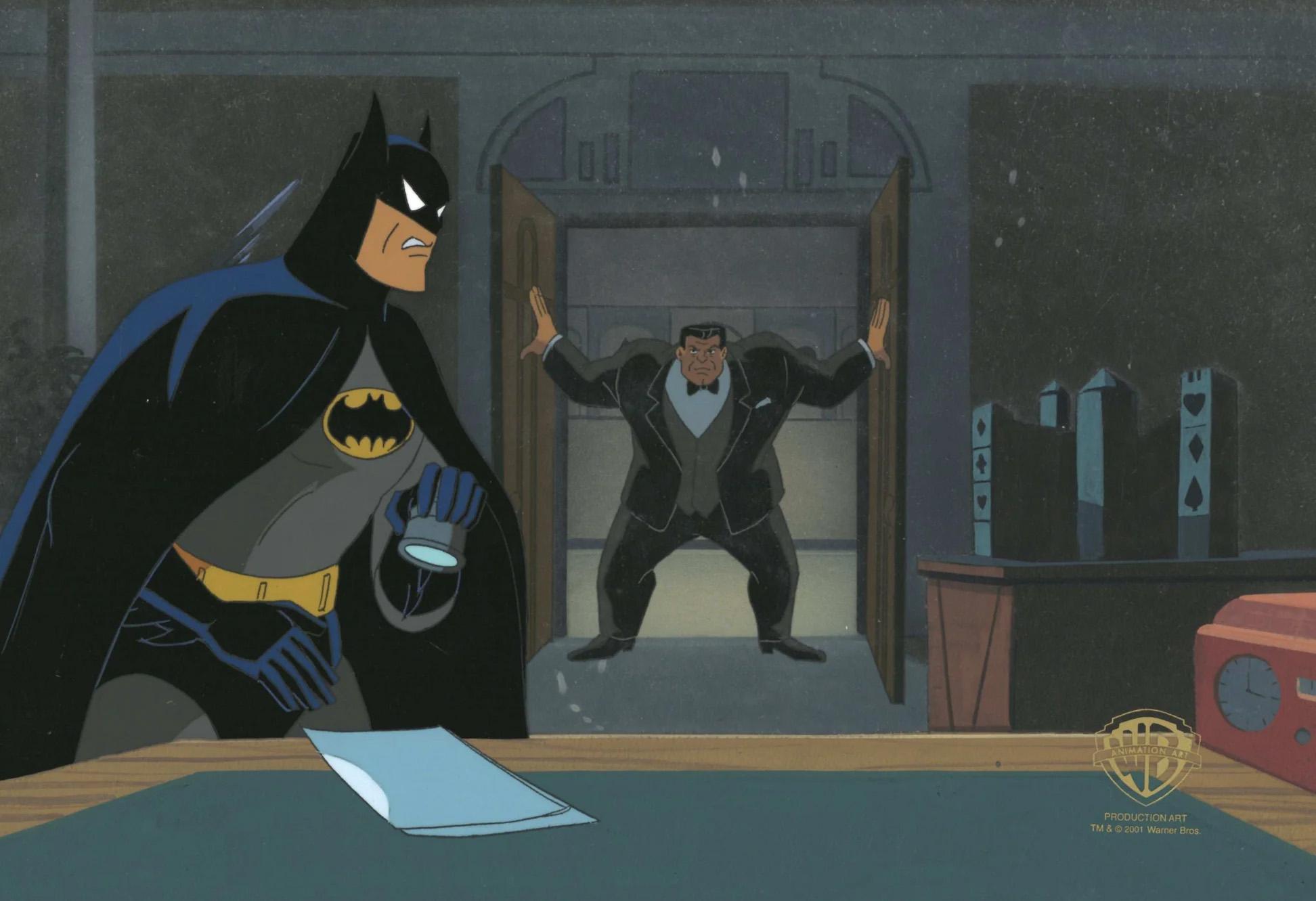 DC Comics Studio Artists - Batman Original Production Cel on Original ...