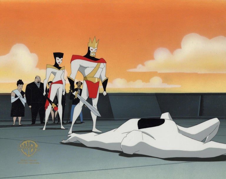 DC Comics Studio Artists - Batman Beyond Original Production Cel on ...
