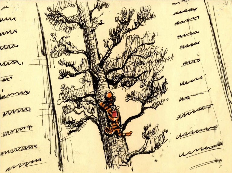Walt Disney Studio Artists - Winnie the Pooh and Tigger Too, Original ...