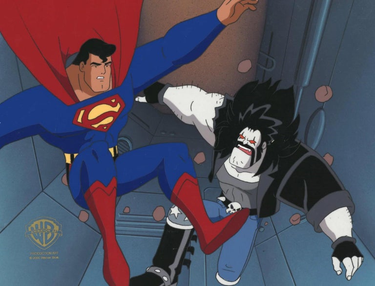 DC Comics Studio Artists - Superman the Animated Series Original Cel ...