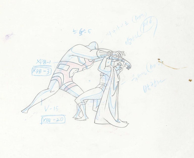 DC Comics Studio Artists - Superman Animated Series Original Cel ...