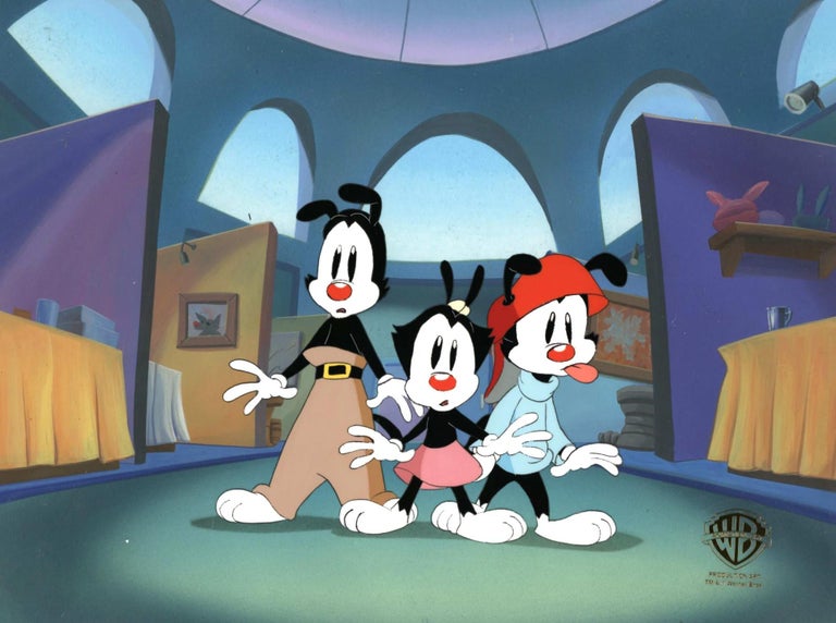 Warner Bros. Studio Artists - Animaniacs Original Production Cel on ...