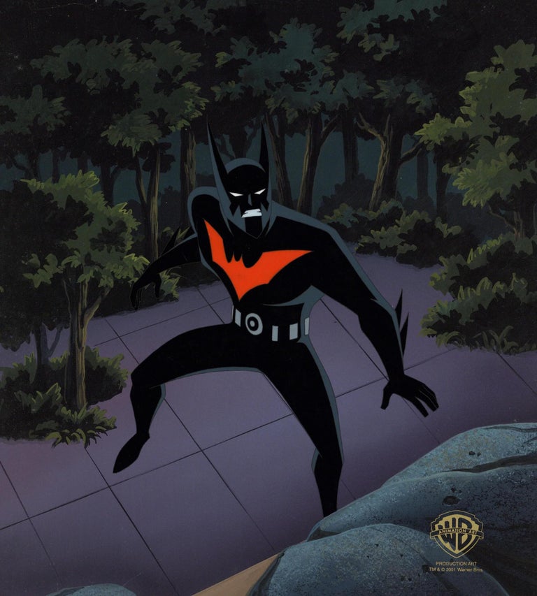 DC Comics Studio Artists - Batman Beyond Original Production Cel on ...