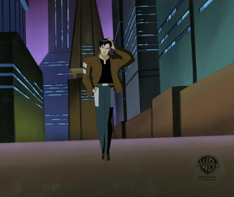 DC Comics Studio Artists - Batman Beyond Original Cel and Background ...