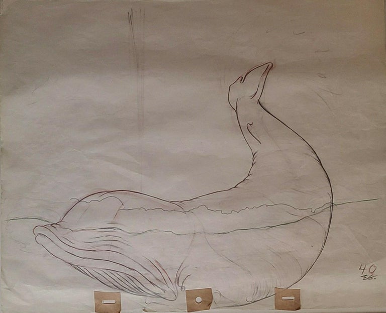 Walt Disney Studio Artists - Pinocchio Original Colored Production ...