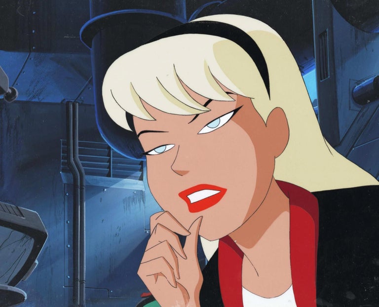 DC Comics Studio Artists - Superman Animated Series Original Cel and ...