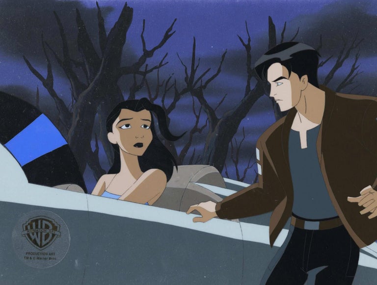 DC Comics Studio Artists - Batman Beyond Original Cel and Background ...