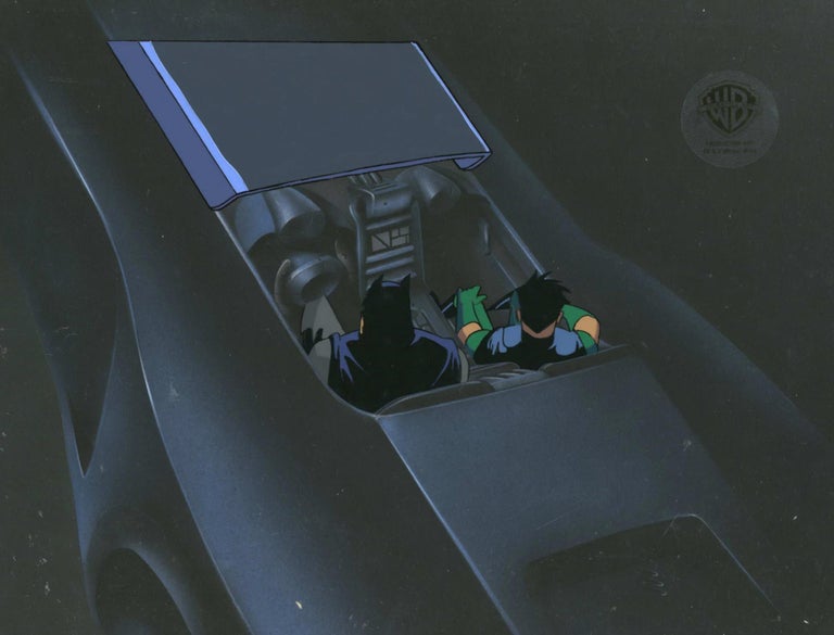 DC Comics Studio Artists - Batman TAS Original Cel and Background ... DC Comics Studio Artists - Batman TAS Original Cel and Background ...