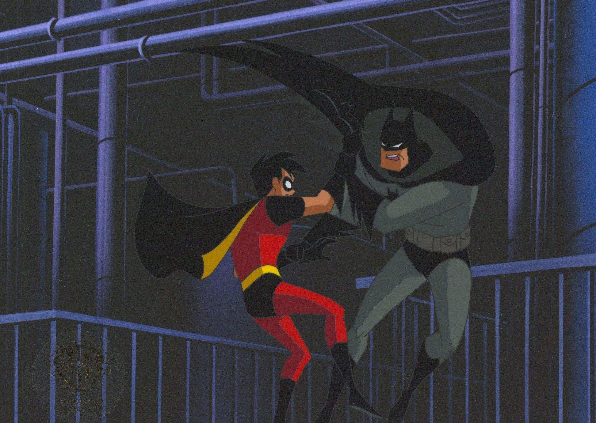 DC Comics Studio Artists - TNBA Original Production Cel On Original ...