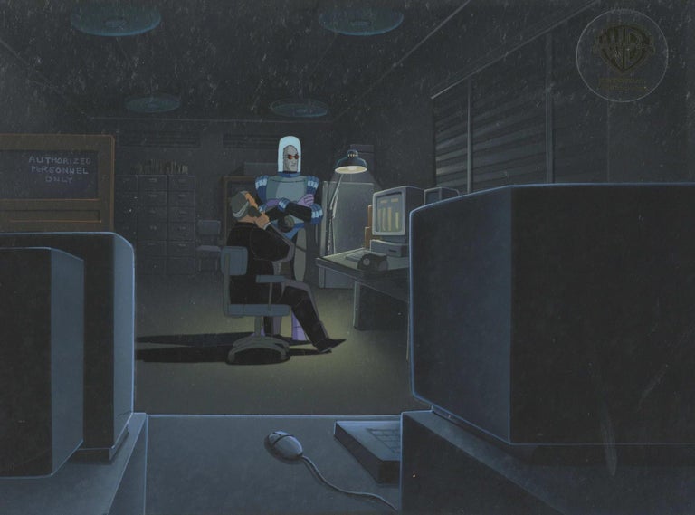 DC Comics Studio Artists - Batman SubZero Original Cel On Original ...