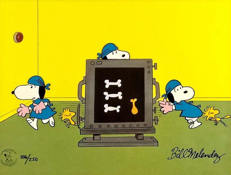 Peanuts Fine Artists - Dr. Snoopy? signed by Bill Melendez For Sale at ...
