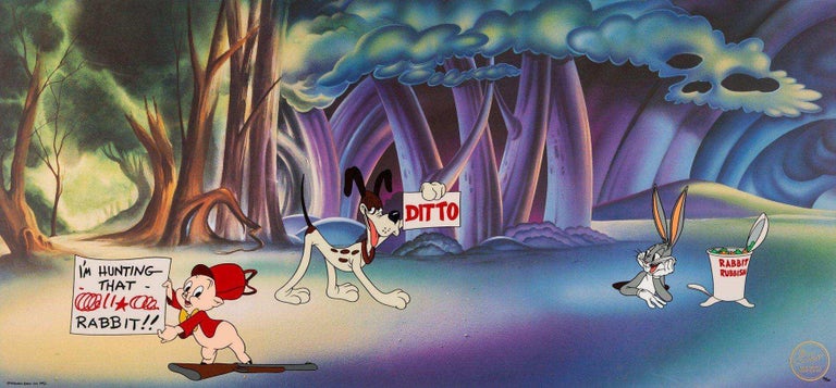 Bob Clampett - A Corny Concerto Limited Edition Deluxe Cel For Sale at ...