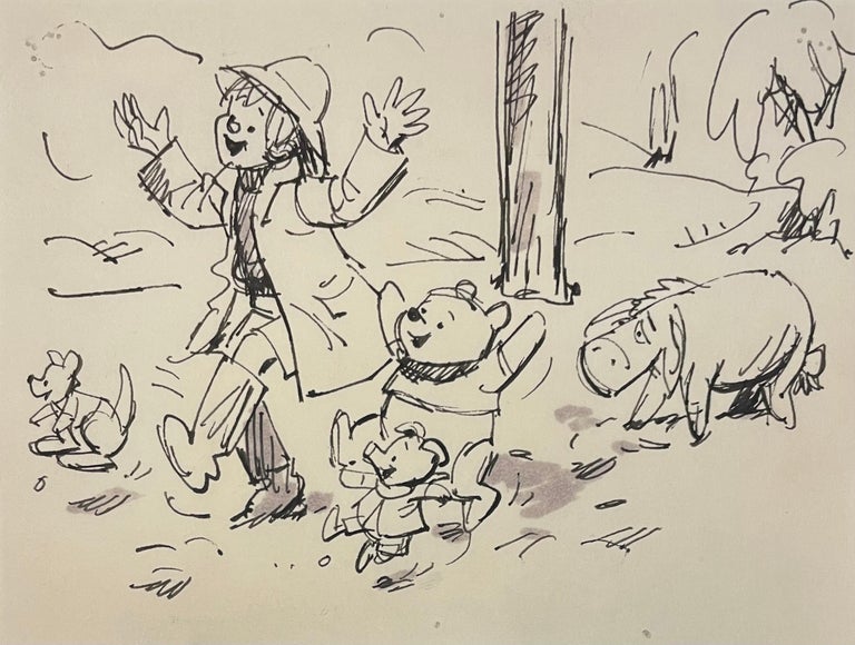 Walt Disney Studio Artists - Winnie the Pooh and Tigger Too, Original ...