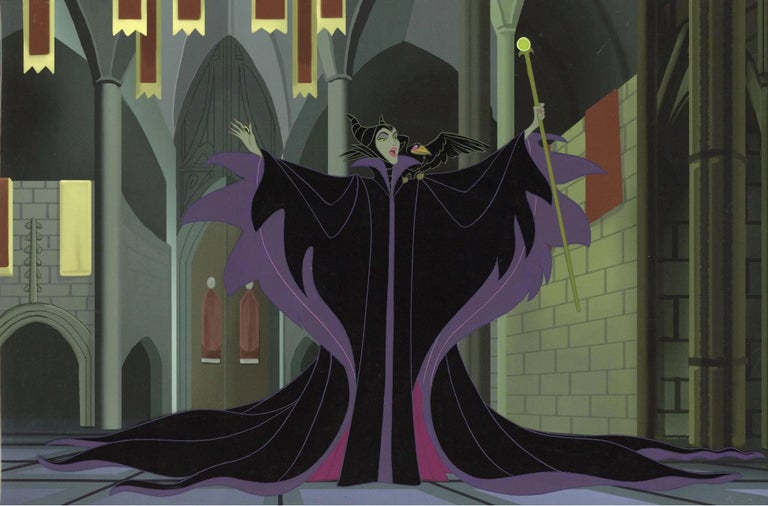 Walt Disney Studio Artists - Sleeping Beauty Original Production Cel ...
