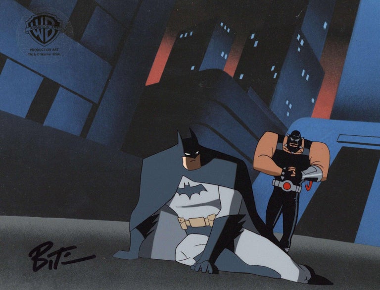Bruce Timm - The New Batman Adventures Original Prod. Cel signed by ...