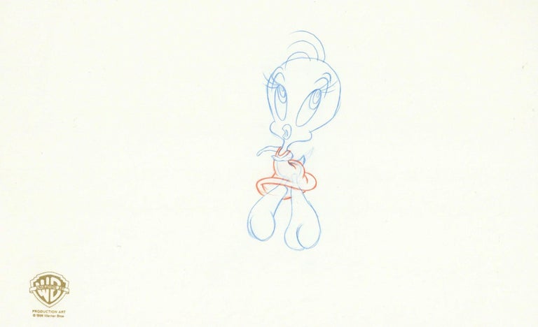 Warner Bros. Studio Artists - Space Jam Original Production Drawing ...