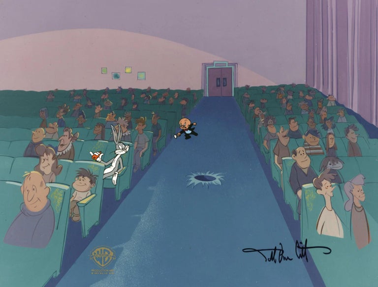 Darrell Van Citters Looney Tunes Original Production Cel Bugs Bunny