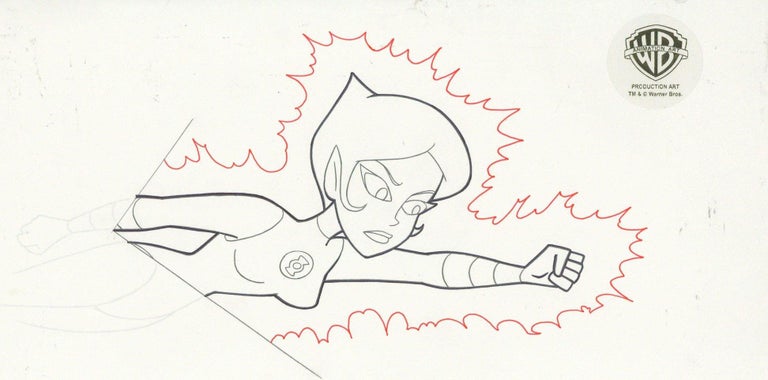 Warner Bros. Studio Artists - Duck Dodgers Original Production Drawing ...