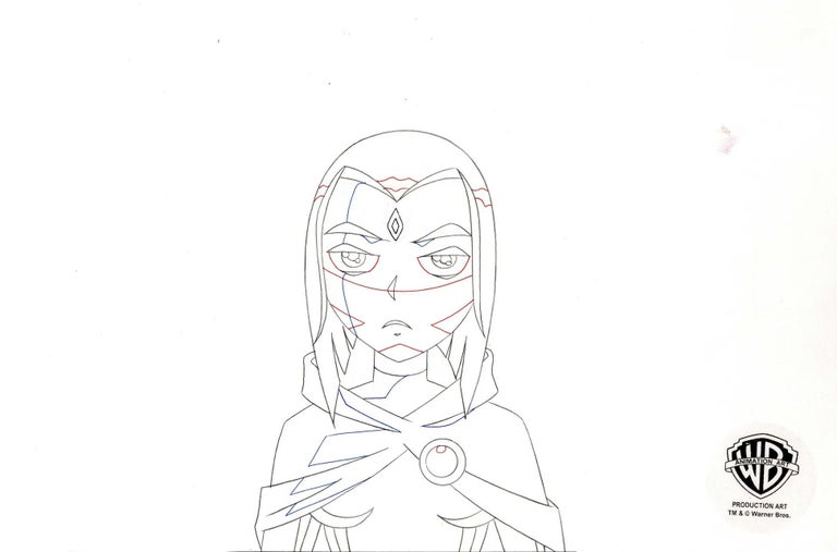 DC Comics Studio Artists - Teen Titans Original Production Drawing ...