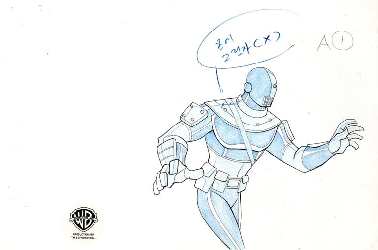 DC Comics Studio Artists - Teen Titans Original Production Drawing ...