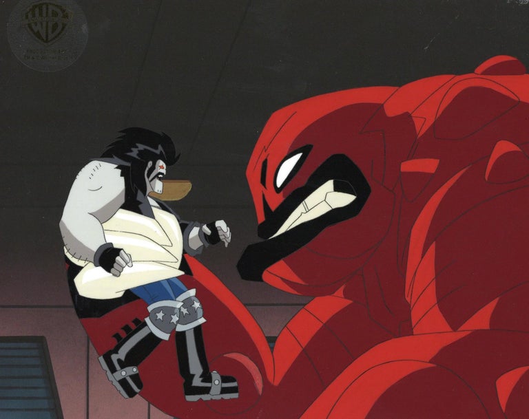 DC Comics Studio Artists - Superman the Animated Series Production Cel ...