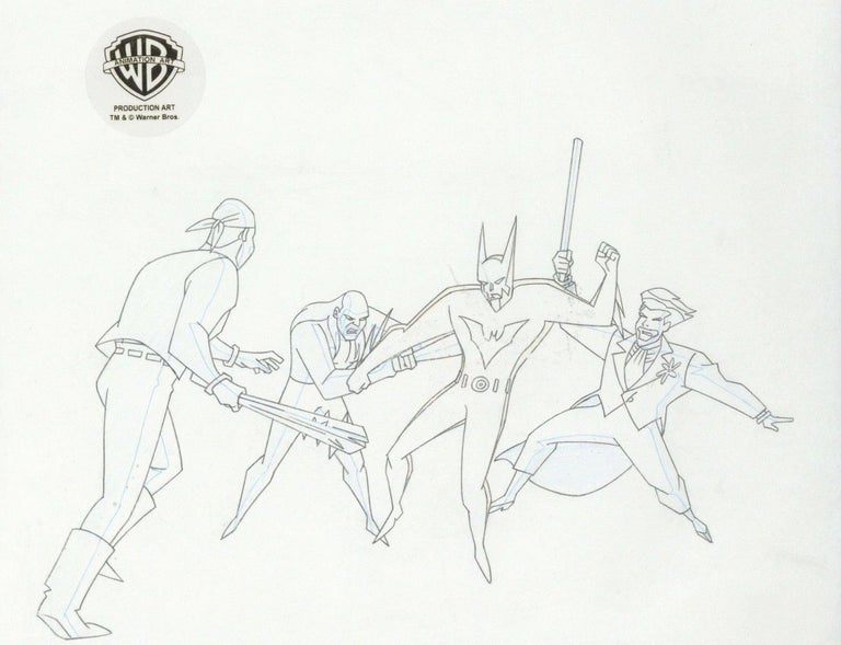 DC Comics Studio Artists - Batman Beyond Original Production Drawing ...