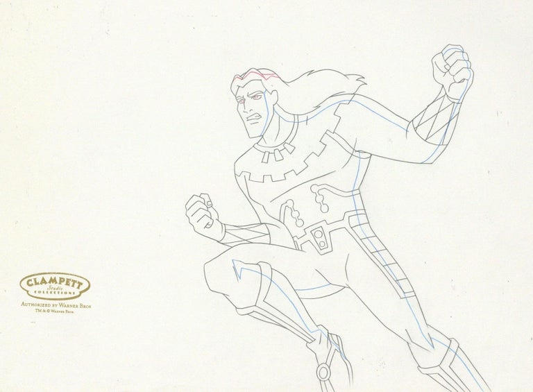 DC Comics Studio Artists - Justice League Unlimited Original Production ...