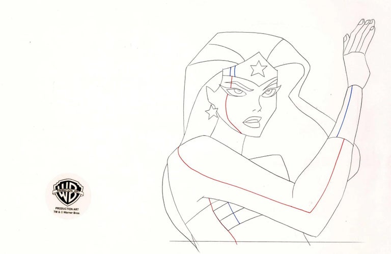 DC Comics Studio Artists - Justice League Original Production Drawing ...