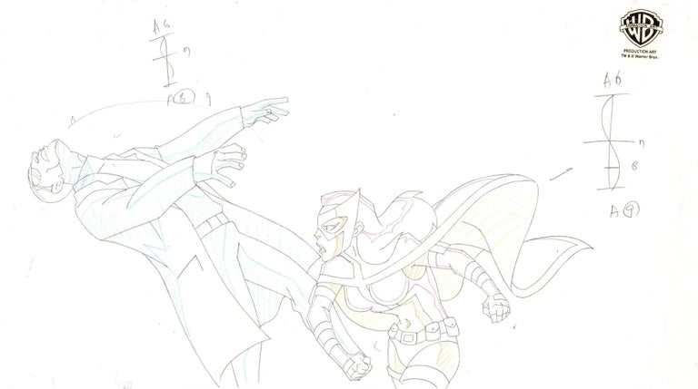 DC Comics Studio Artists - Justice League Original Production Drawing ...