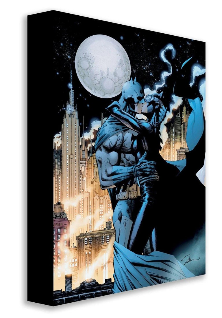 Jim Lee - Mighty Mini Collection: Kissing the Knight For Sale at 1stDibs