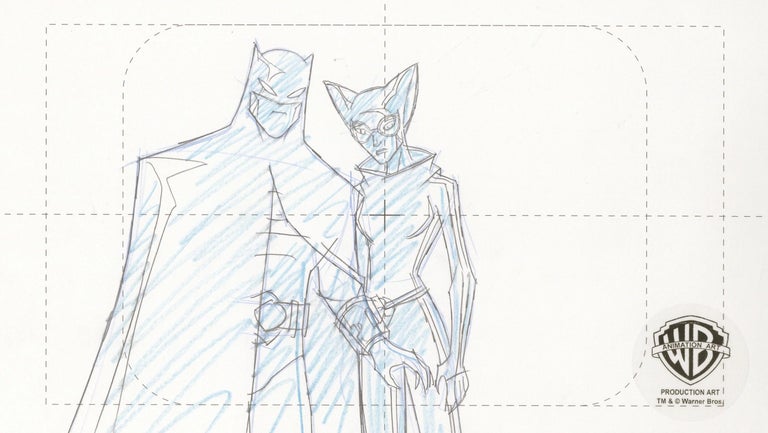 DC Comics Studio Artists - The Batman Original Production Drawing ...