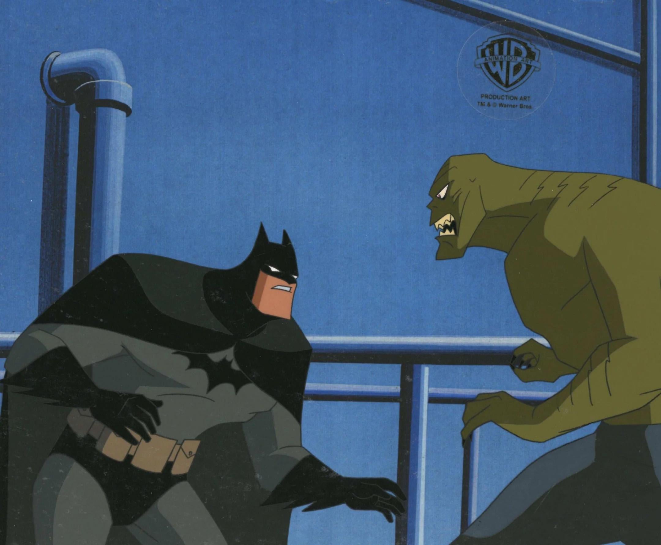 DC Comics Studio Artists - The New Adventures Of Batman Production Cel ...