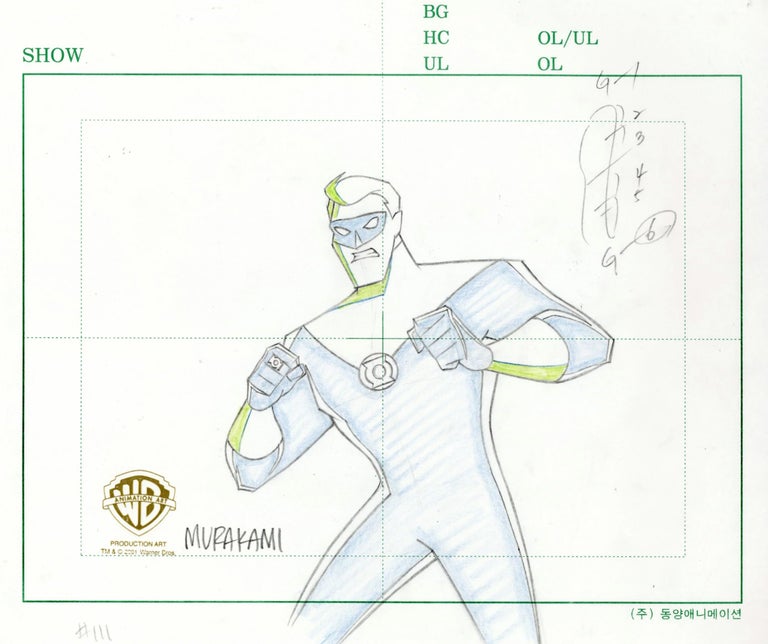 DC Comics Studio Artists - Superman the Animated Series Original Prod ...