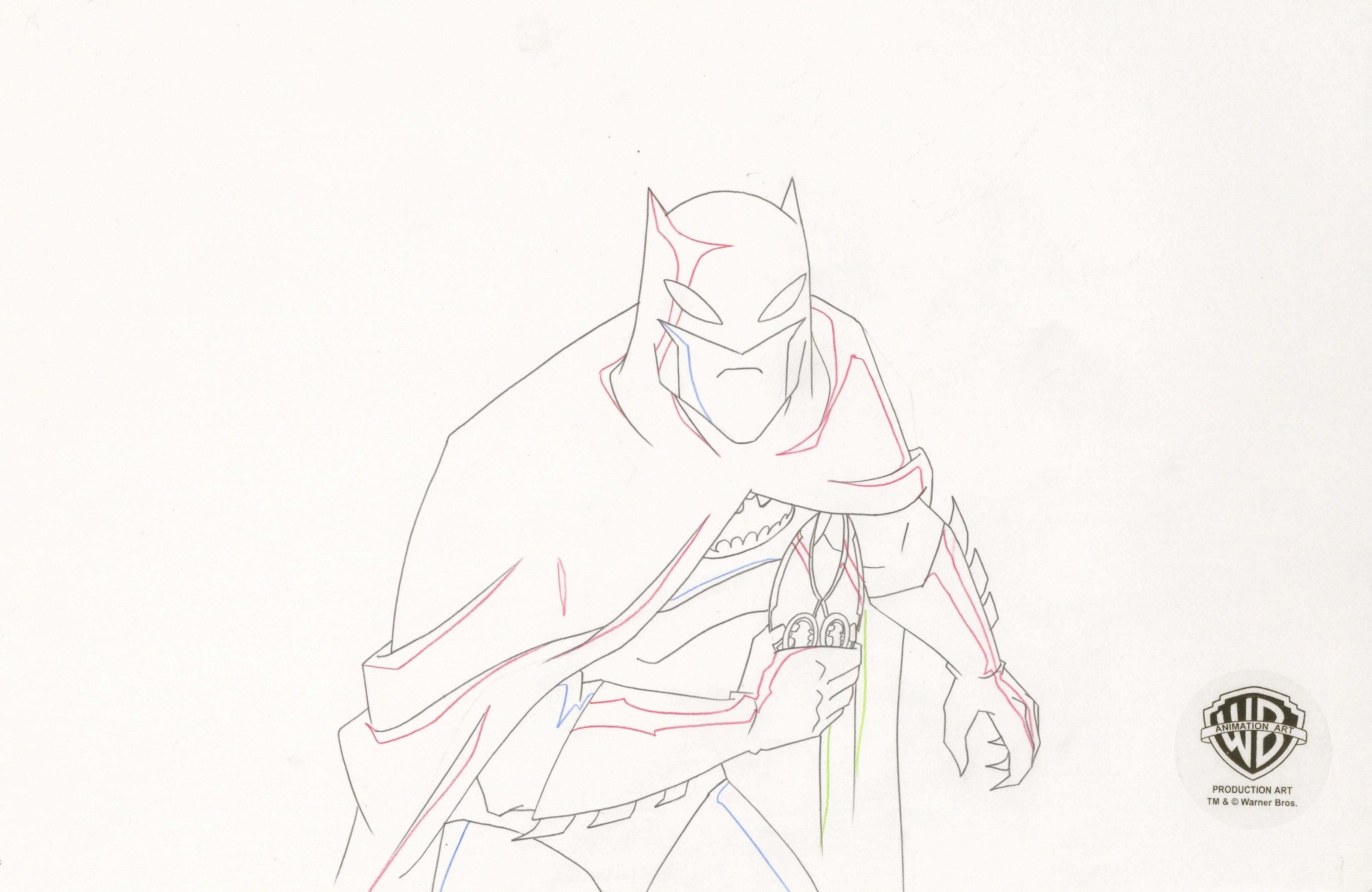 Batman The Animated Series Original Production Drawing - 165 For Sale ...
