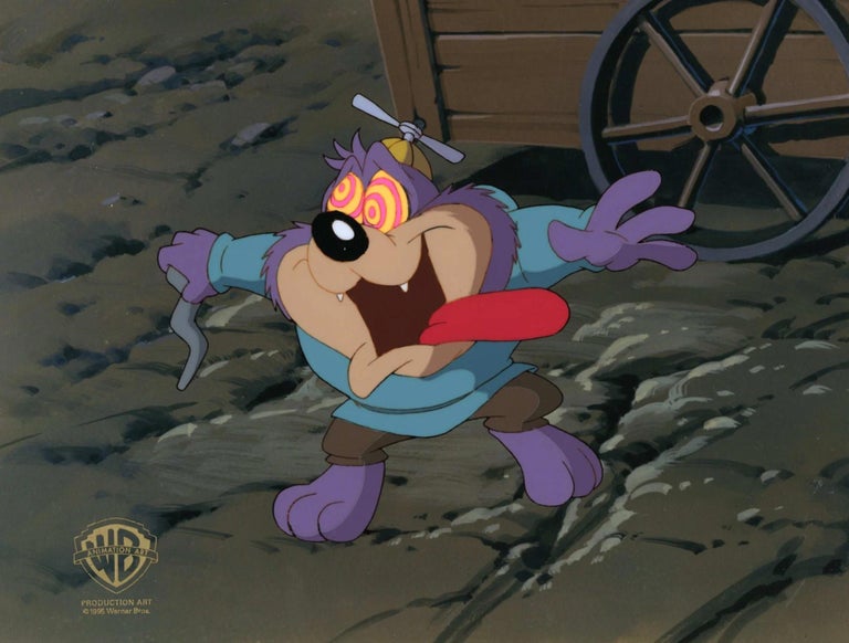 Warner Bros. Studio Artists – Tiny Toons Original Produktion Cel: Dizzy ...