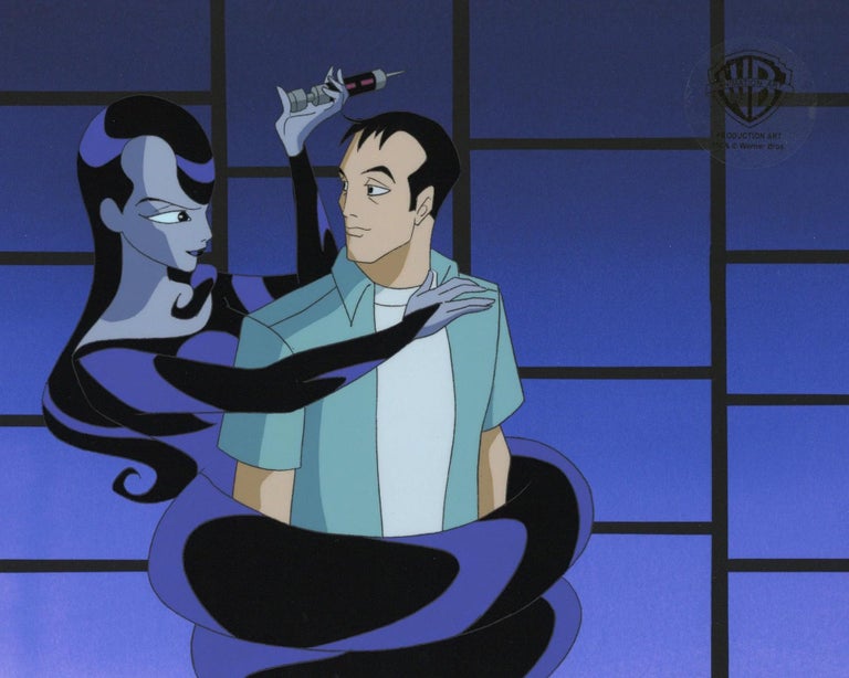 DC Comics Studio Artists - Batman Beyond Original Production Cel with ...