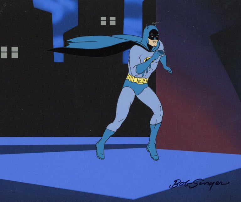 DC Comics Studio Artists - Super Friends: Original Prod. Cel + Matching ...