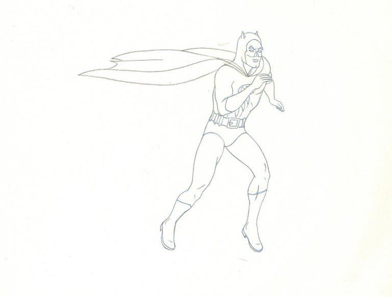 DC Comics Studio Artists - Super Friends: Original Prod. Cel + Matching ...