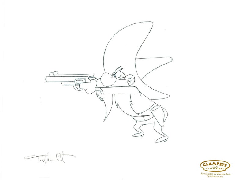 Looney Tunes Studio Artists - Looney Tunes Original Drawing signed by ...