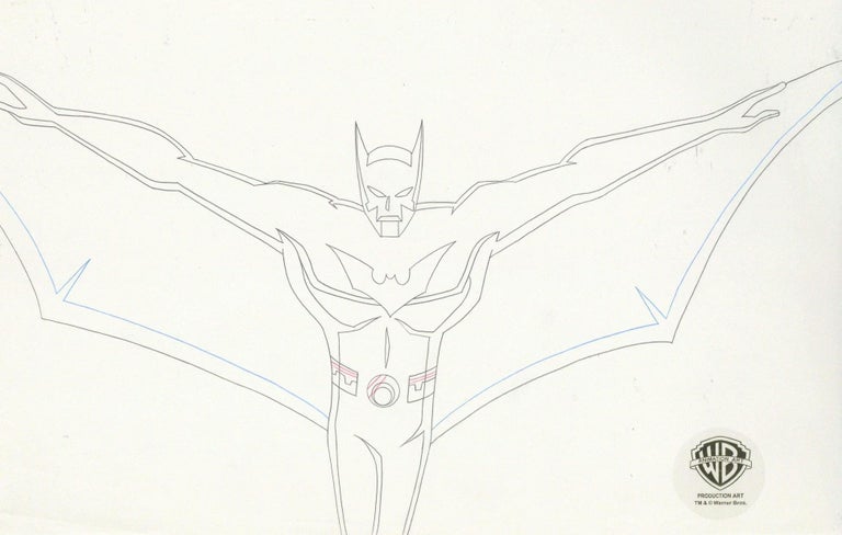 batman beyond coloring sheet