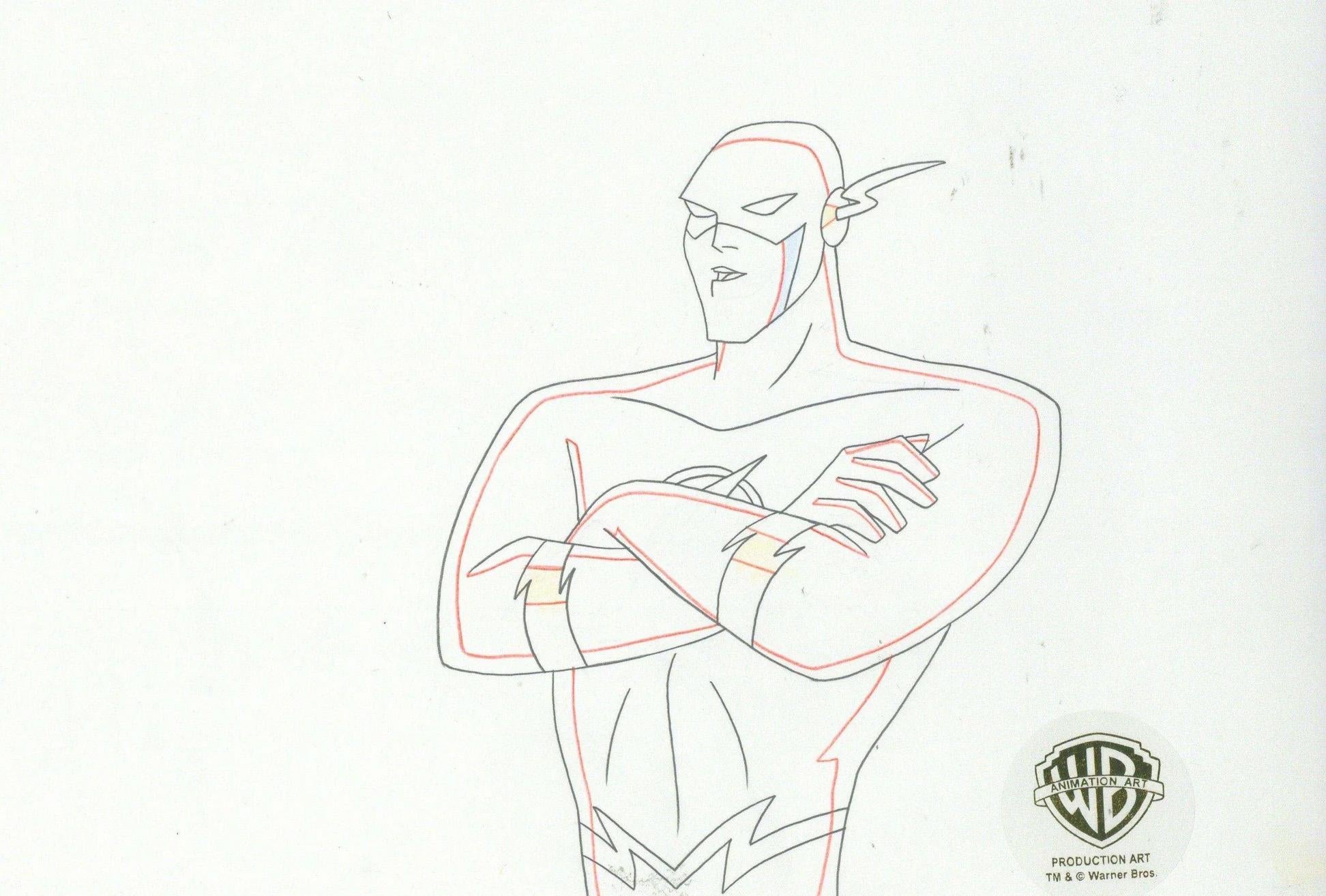 DC Comics Studio Artists - Justice League Original Production Drawing ...