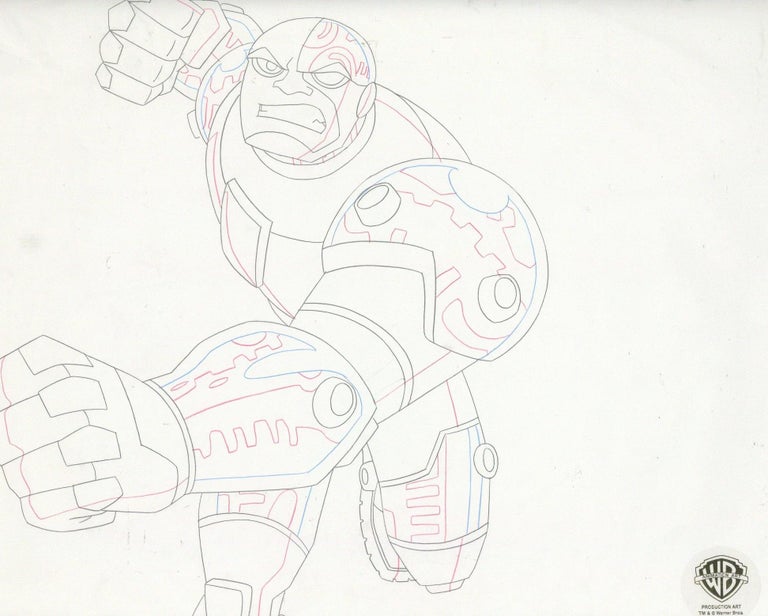 cyborg justice league coloring pages