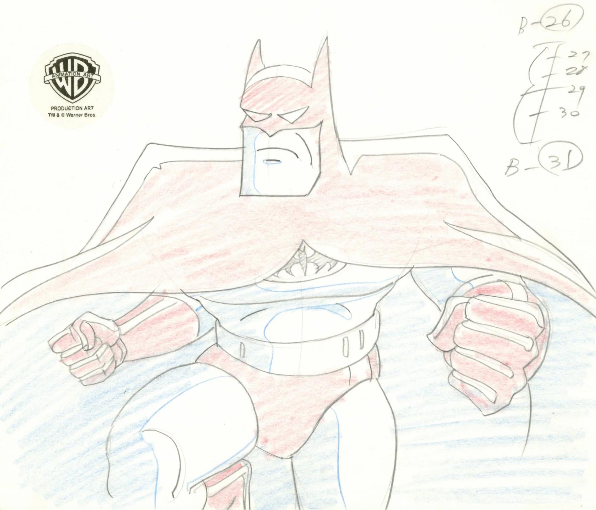 Warner Bros. Studio Artists - Batman The Animated Series Original ...