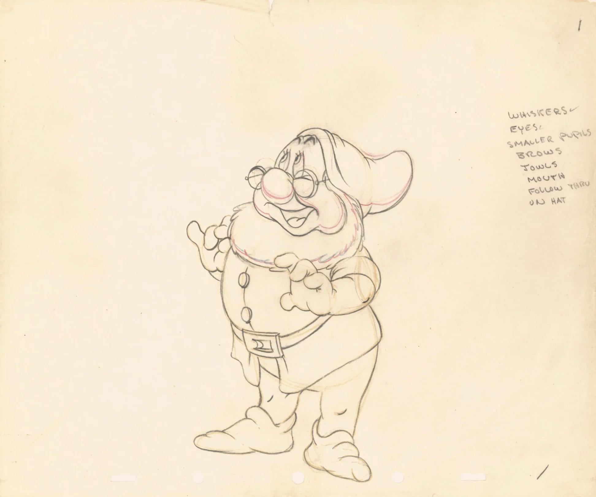 Walt Disney Studio Artists - Snow White and the Seven Dwarfs Original ...