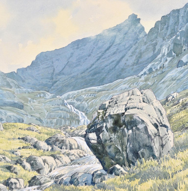 James Ingham Riley - Coire Lagan - Isle of Skye Scottish Mountain Range ...